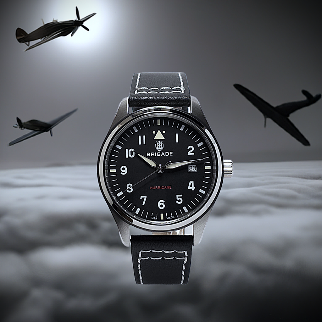 Brigade Hurricane - Pilot Watch – Brigade Watch Co.