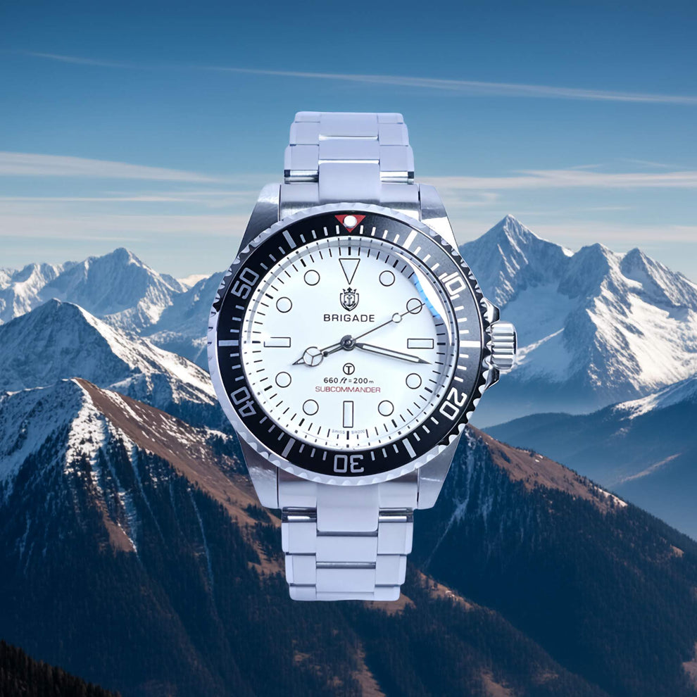 Brigade Subcommander - Arctic White – Brigade Watch Co.
